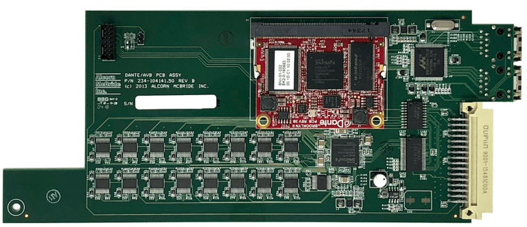 Dante Card - Alcorn McBride